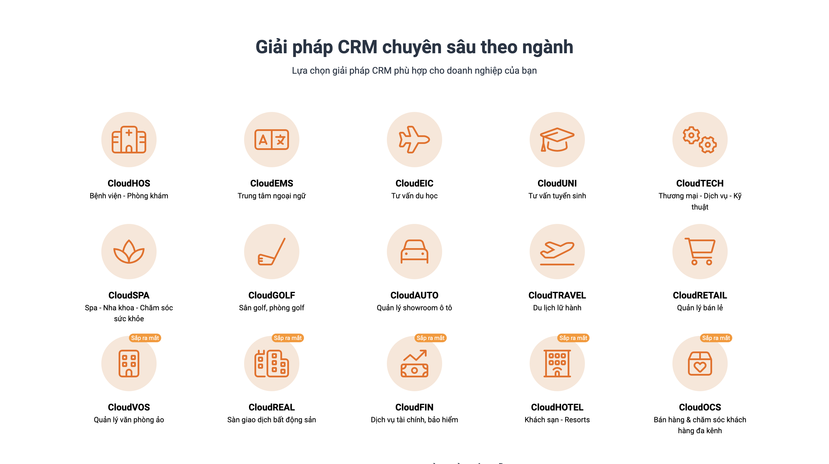 CloudPRO - Giải pháp CRM chuyên sâu theo ngành
